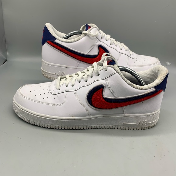 Nike | Shoes | Nike Air Force 7 Lv8 Mens Size 11 White Red Blue ...